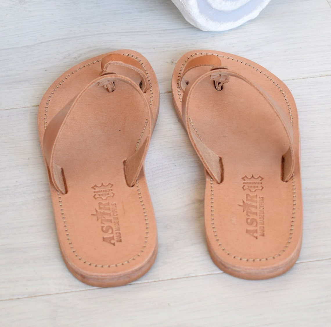 Flip Flop Sandals Jesus Sandals Genuine Leather Sandals - Etsy