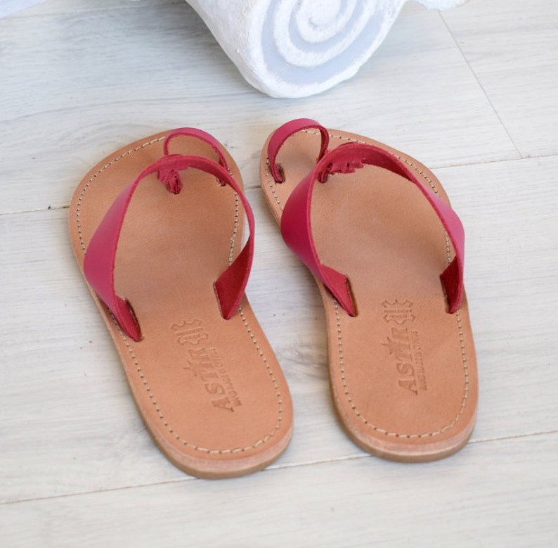 Handmade Genuine Leather Sandals Classic Sandals Stylish - Etsy