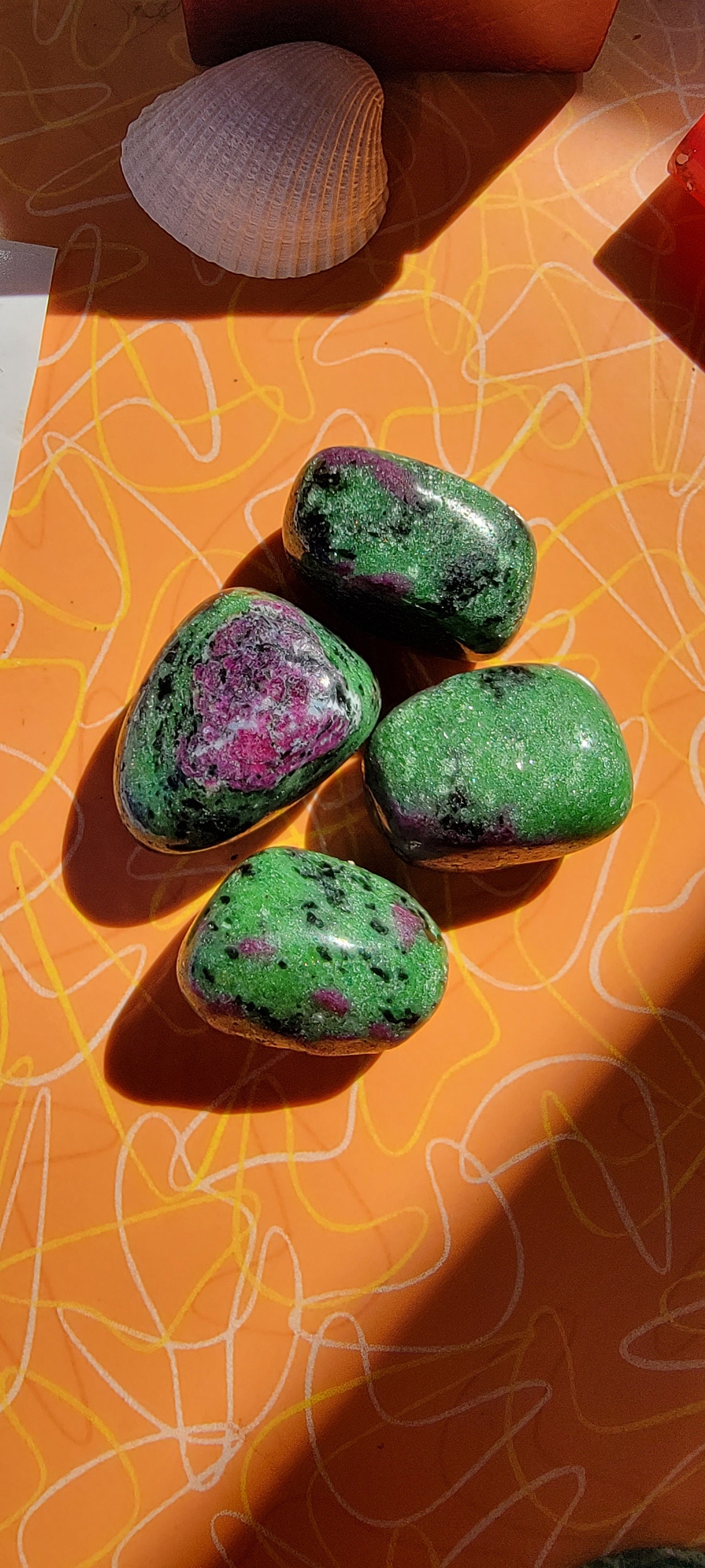 Anyolite Aka Ruby Zoisite - Etsy
