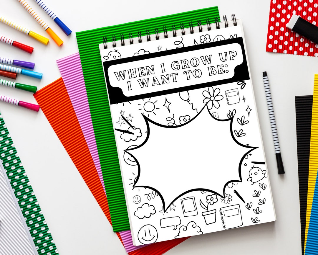 When I Grow up Sign Template - When I Grow up I Want to Be Printable ...