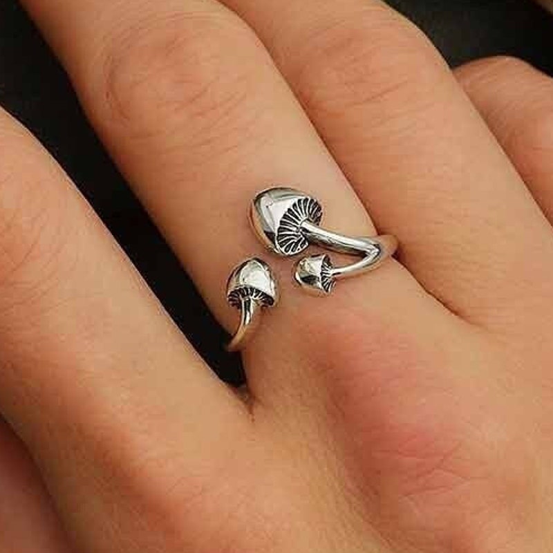 Mushroom Ring - Etsy
