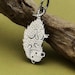 Sterling Silver Possum Charm. Opossum Pendant. 925 Sterling Silver ...