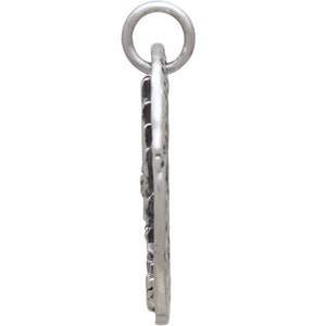 Phoenix Charm .925 Sterling Silver Rising Phoenix Pendant Solid ...