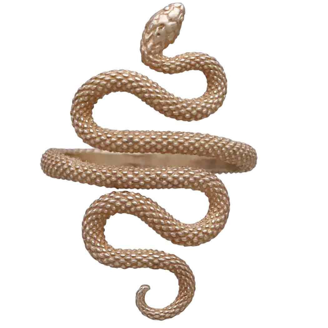 Snake Ring .925 Sterling Silver or Solid Bronze Snake Ring. | Etsy