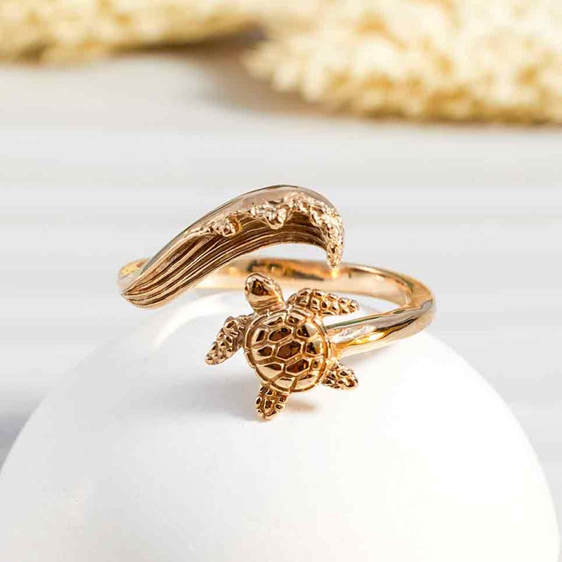 Sea Turtle Ring - Etsy