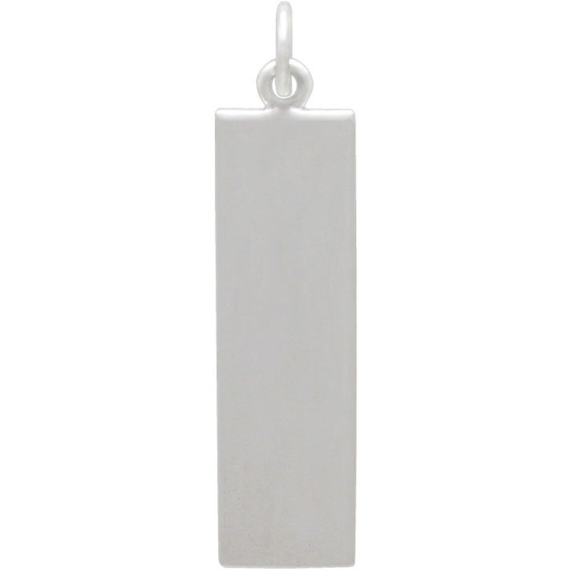 Sterling Silver Pine Tree Charm With Bronze Sun. Rectangular - Etsy