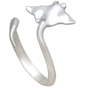 Sting Ray Charm Sterling Silver 925 Sterling Silver Stingray Necklace ...