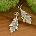 Sterling Silver Oak Leaf Charm. 925 Sterling Silver Oak Leaf Pendant ...