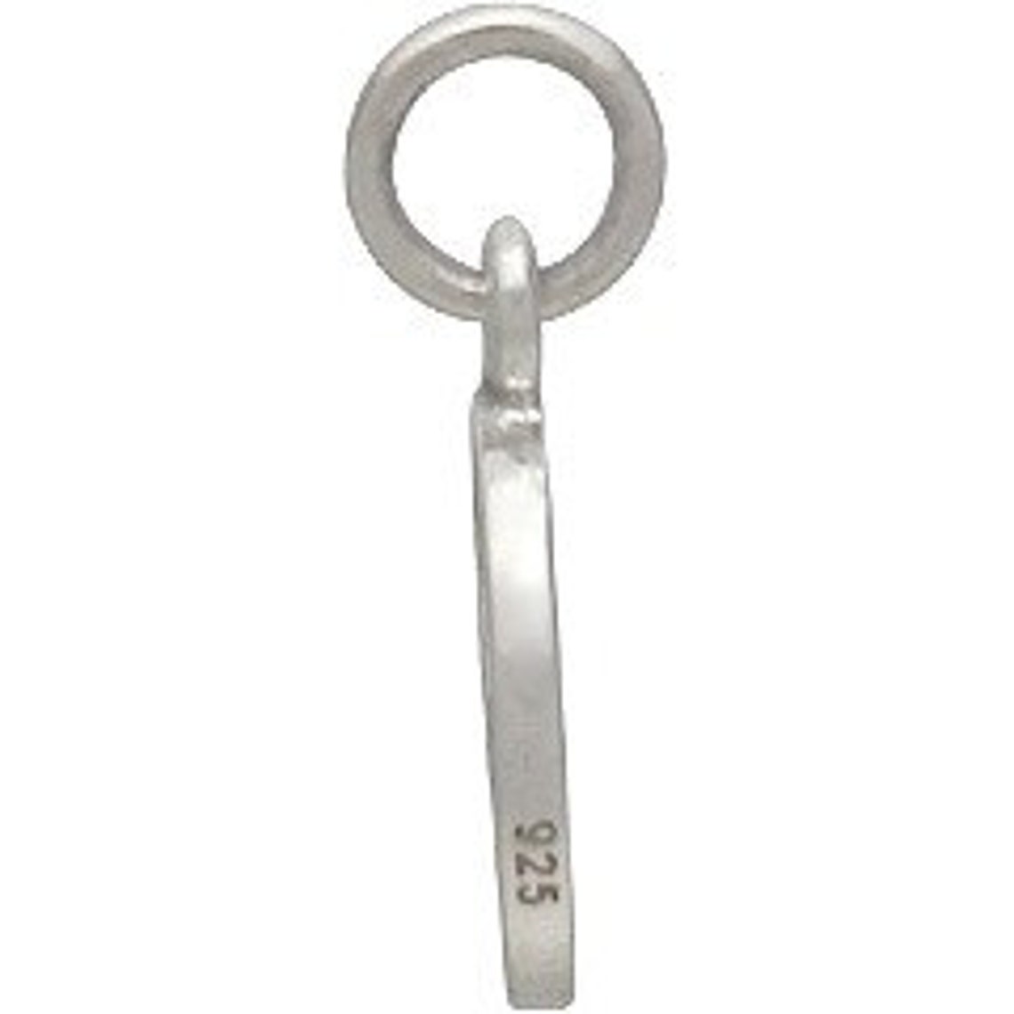 Sterling Silver Elemental Charm Necklace. Earth Element Charm. | Etsy