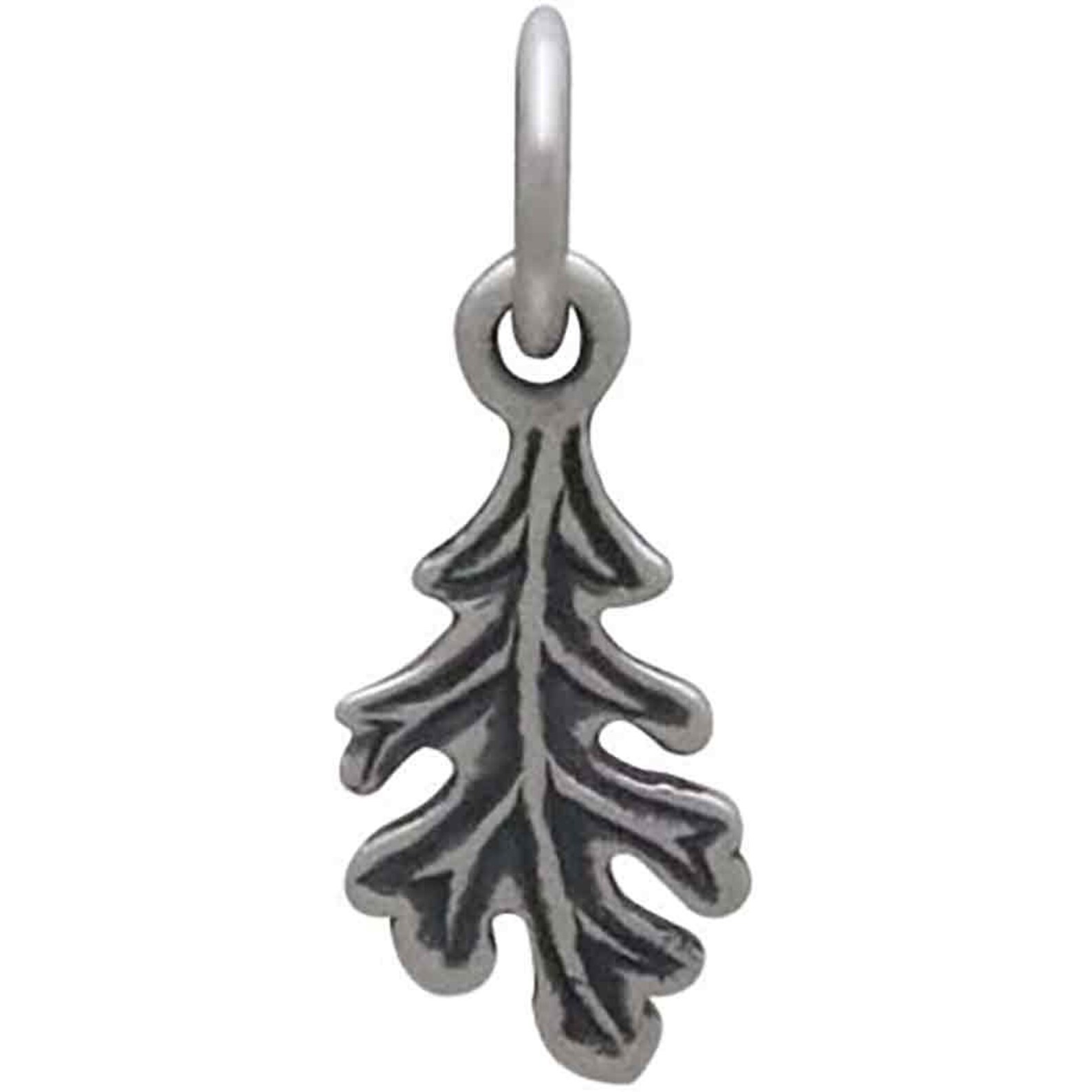 Oak Leaf and Acorn Ring 925 Sterling Silver Oak Leaf Mini Charms or ...