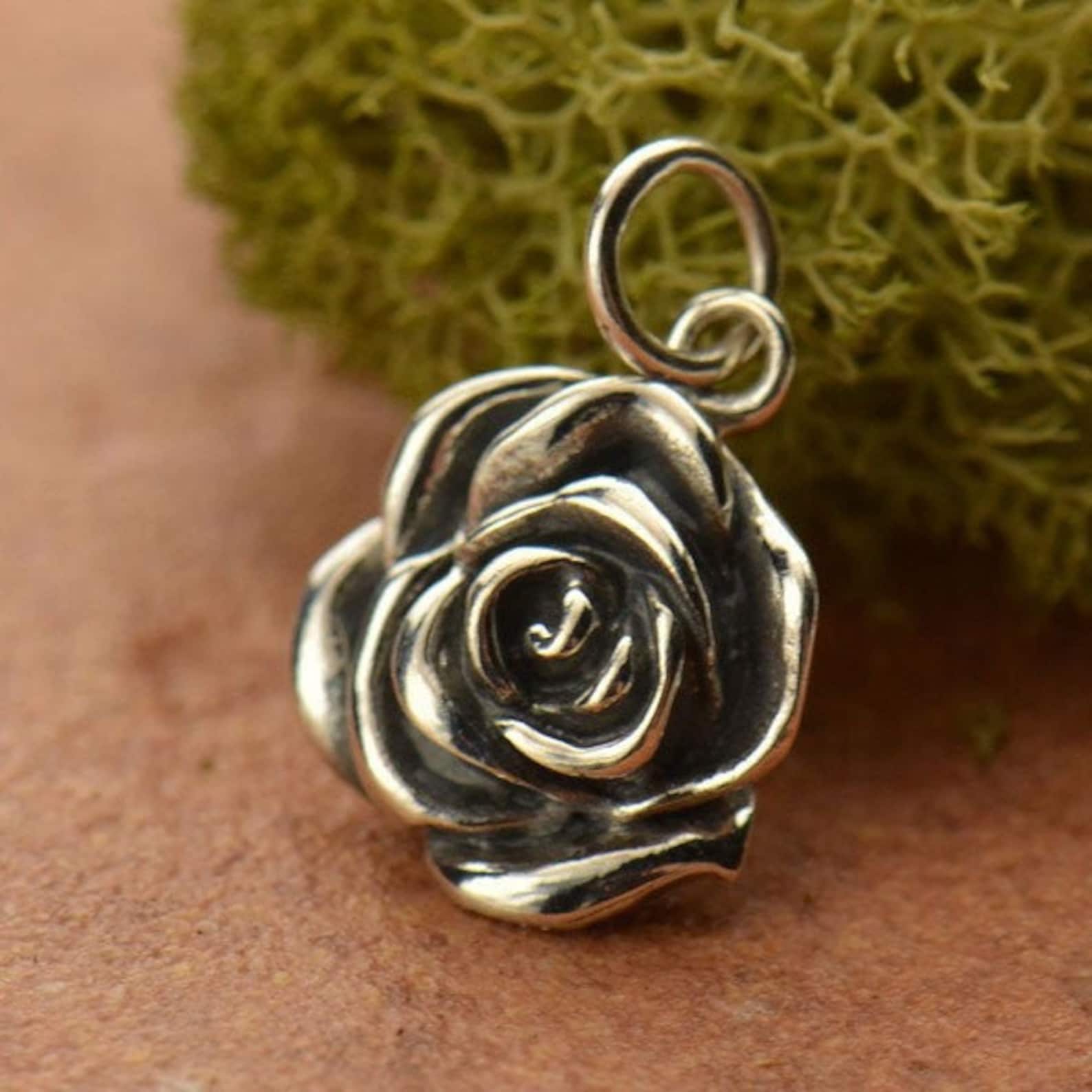 Rose Ring Sterling Silver 925 Rose Jewelry 925 Sterling Silver Rose ...