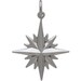 Sterling Silver North Star Charm. 925 Sterling Silver North Star ...