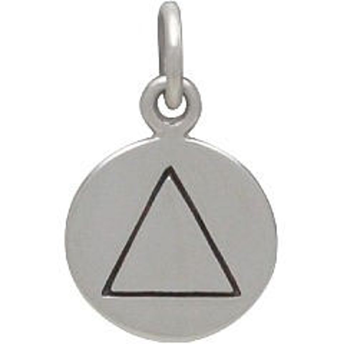 Sterling Silver Fire Element Charm. 925 Sterling Silver | Etsy