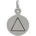 Sterling Silver Fire Element Charm. 925 Sterling Silver Element Charm ...
