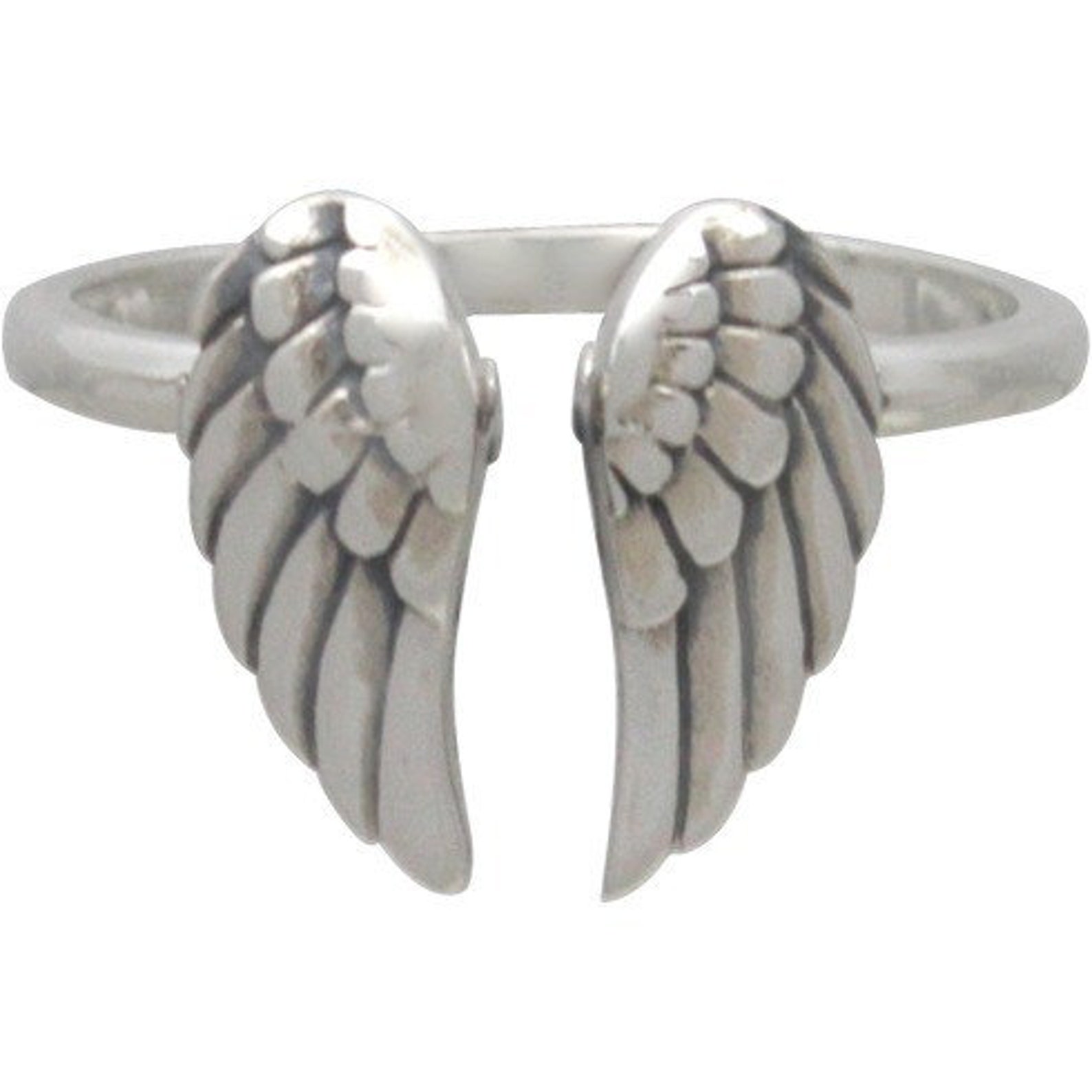 Angel Wing Ring or Charm 925 Sterling Silver or Solid Sterling - Etsy