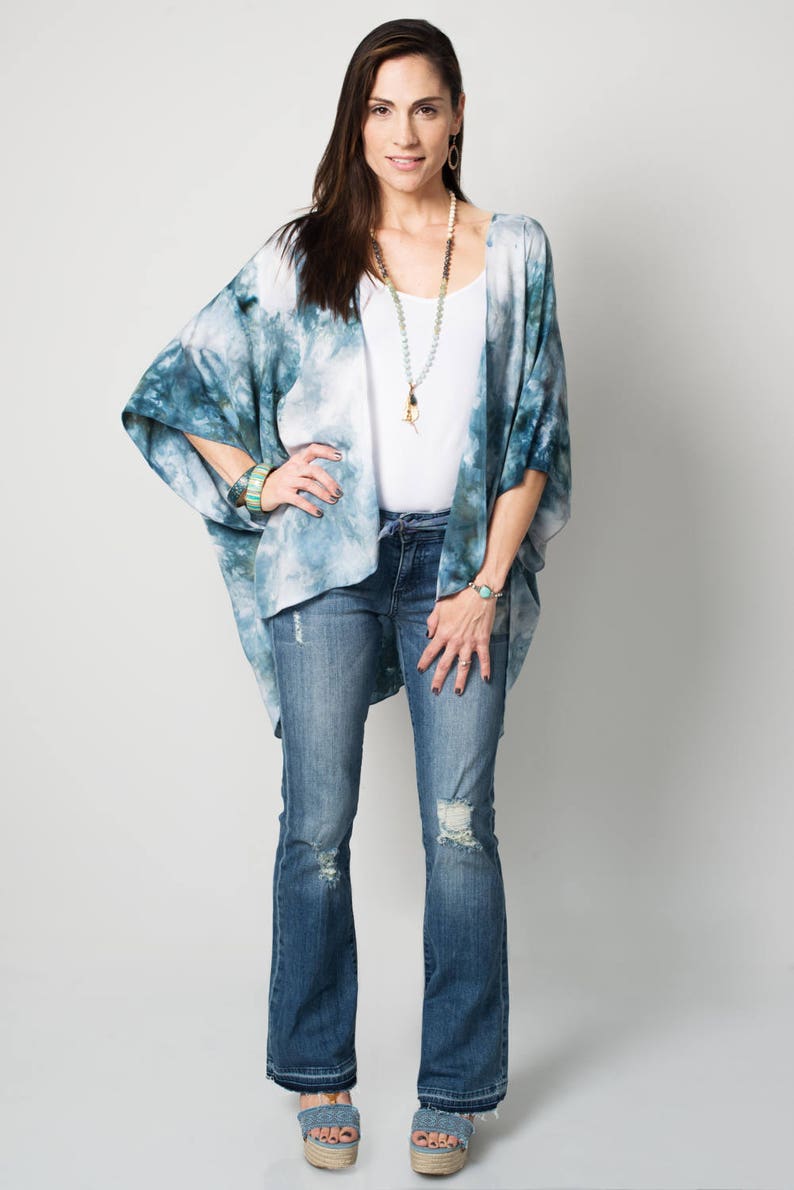 Boho jacket boho kimono kimono cardigan kimono jacket tie | Etsy