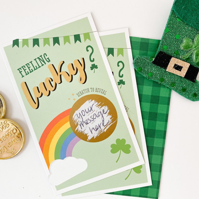 St Patricks Day Card - Etsy