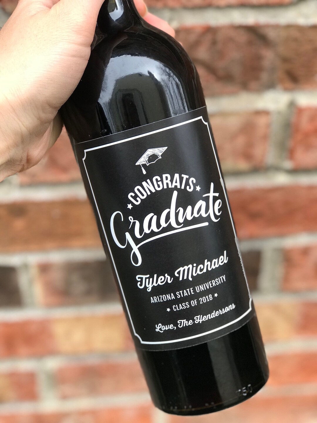 Graduation Wine Labels, Graduation Gift, Grad Party Decorations, Class ...