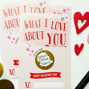 Valentines Postcard Scratch off From Teacher - Valentine Postcards for ...