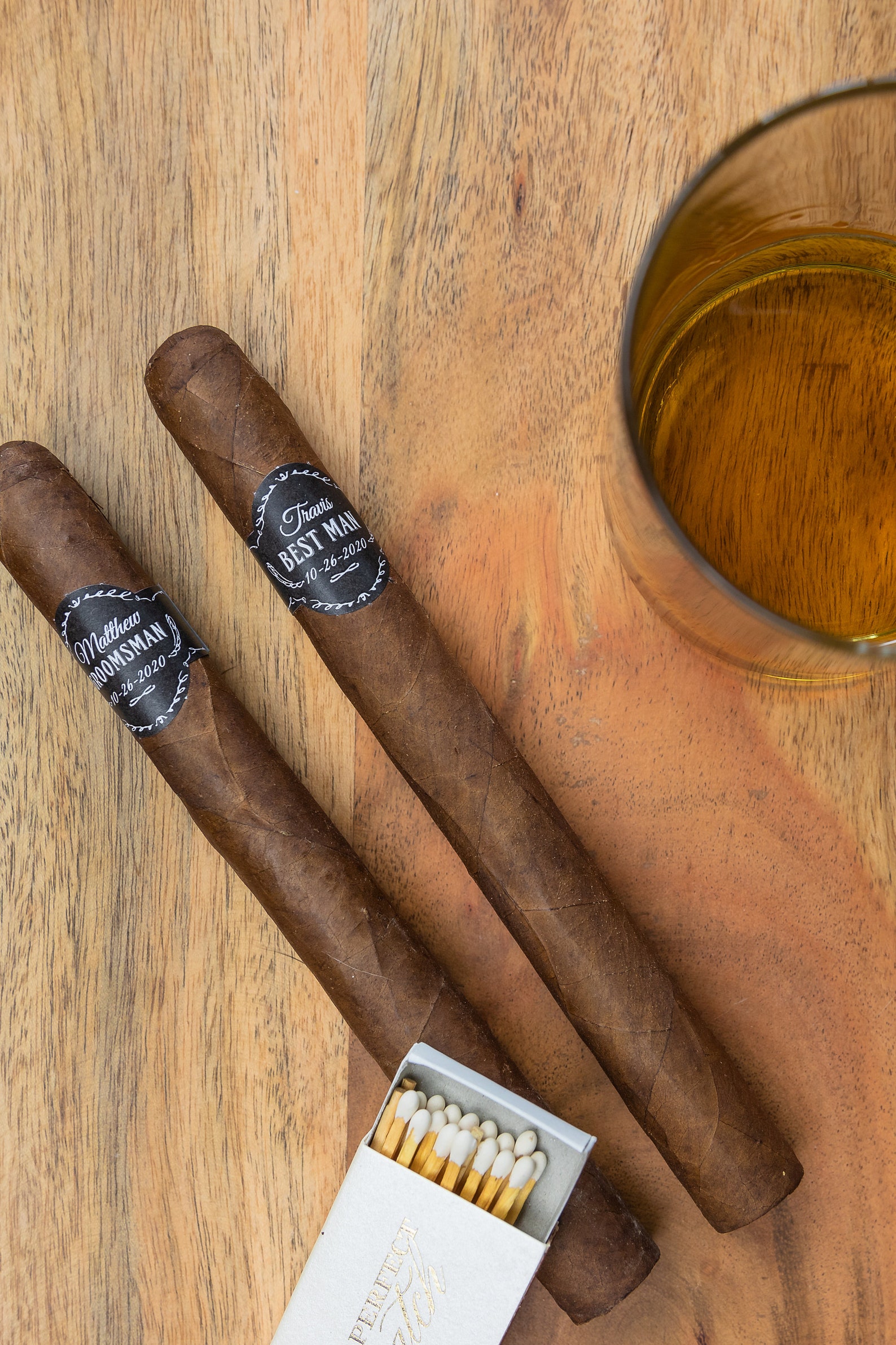 Wedding Cigar Bands for Groomsmen Best Man Proposal Set of 16 Cigar ...