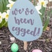You've Been Egged Easter Egg Hunt Printable, Easter Gifts, We've Been ...