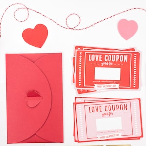 Scratch-off Love Coupons Scratch off Voucher Valentines Gift for Her ...