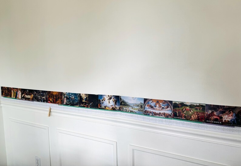 2026 Liturgical Calendar Catholic | Montessori Linear Wall Calendar ...