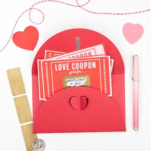Scratch-off Love Coupons Scratch off Voucher Valentines Gift for Her ...