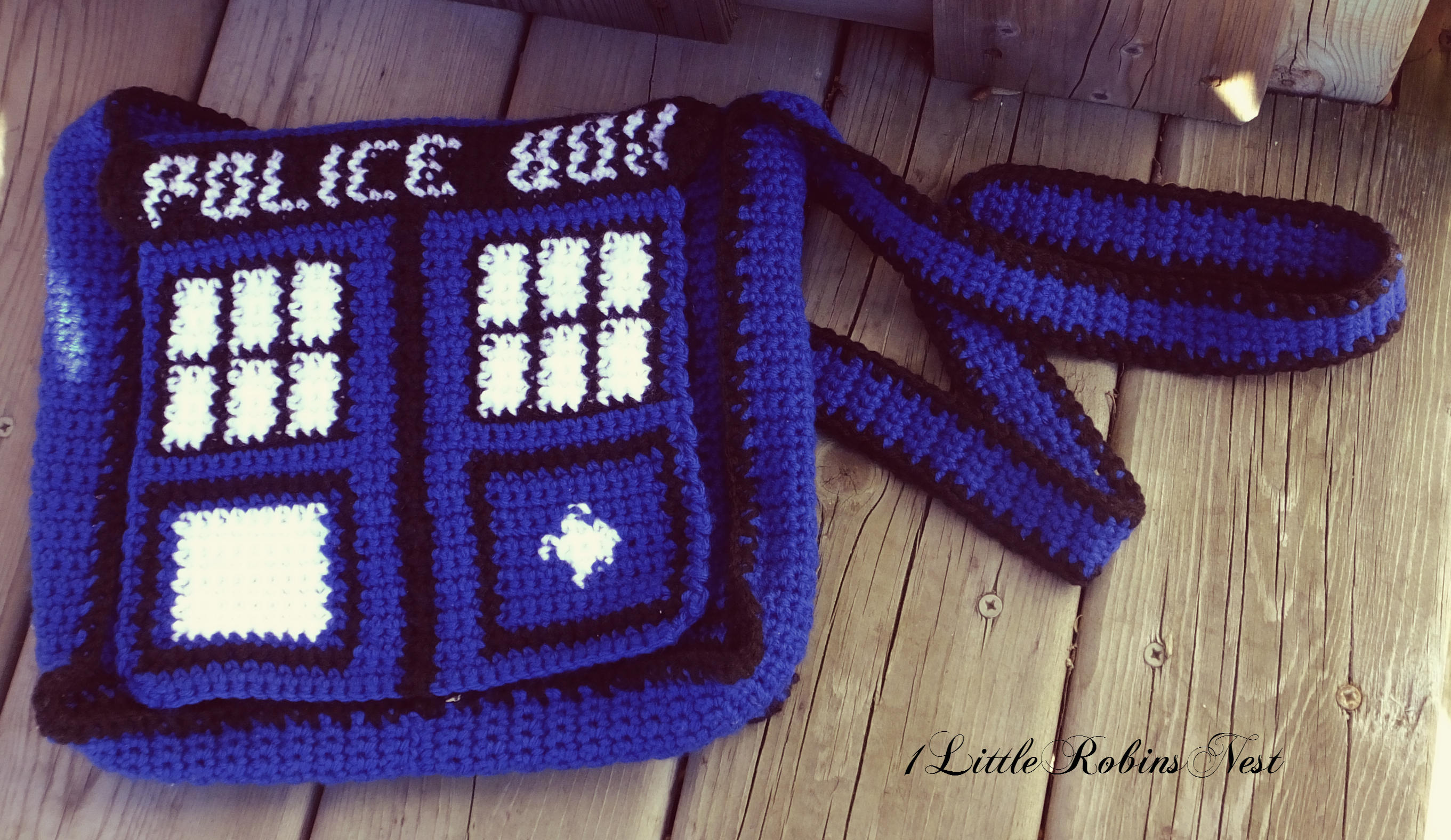 Free Tardis Crochet Pattern