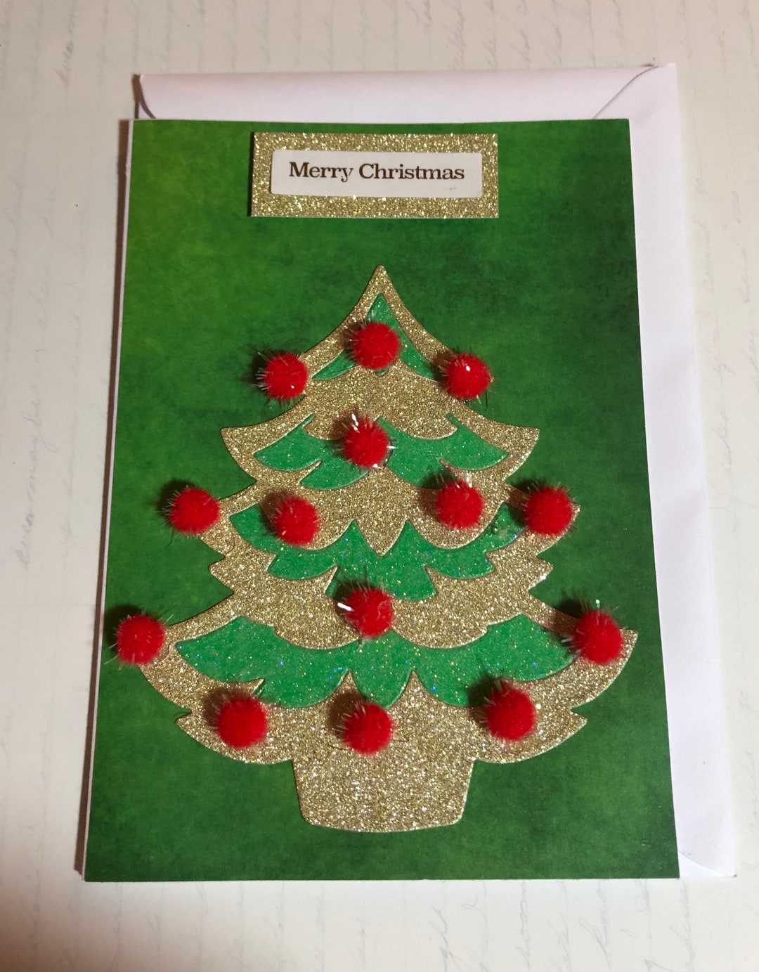6 X Handmade Boxed Christmas Cards Set - Etsy