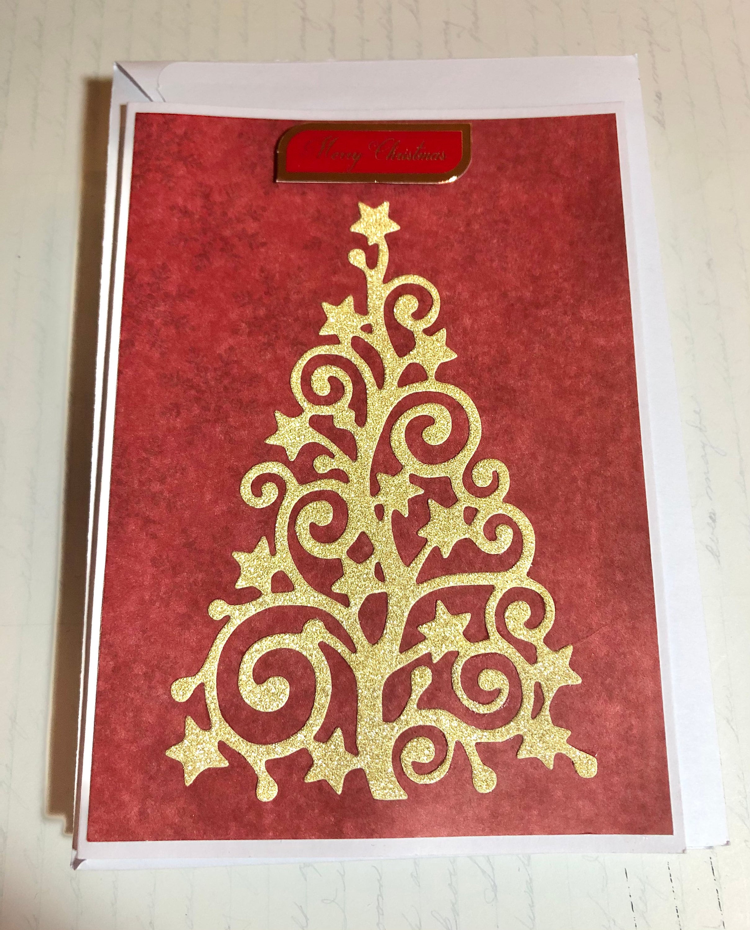 6 X Handmade Boxed Christmas Cards Set - Etsy