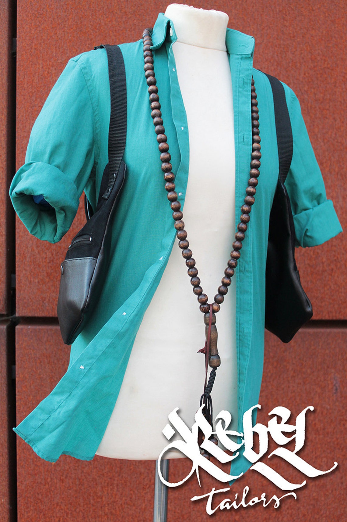 Double Holster BLACK SPLIT LEATHER - Etsy