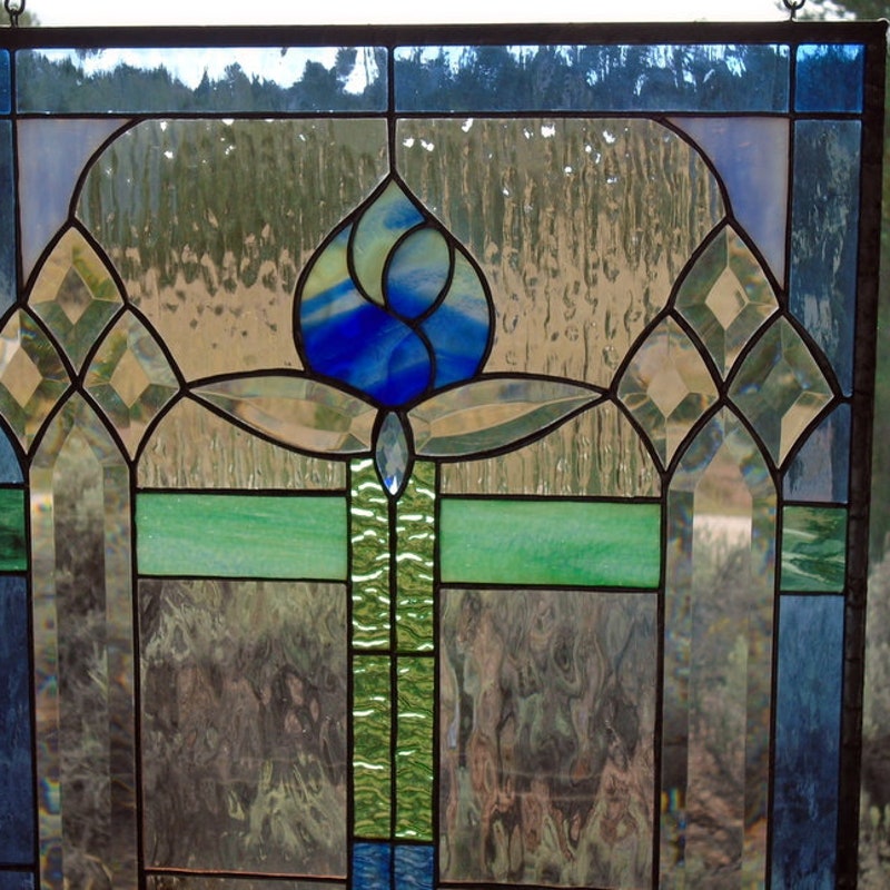 Stained Glass Mission Style - Etsy