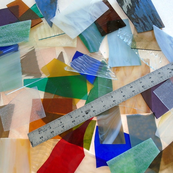 Stained Glass Scraps - Etsy