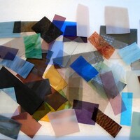 Clear Flemish Wissmach Stained Glass Sheet - 8" X 12" (.67sf) by ...