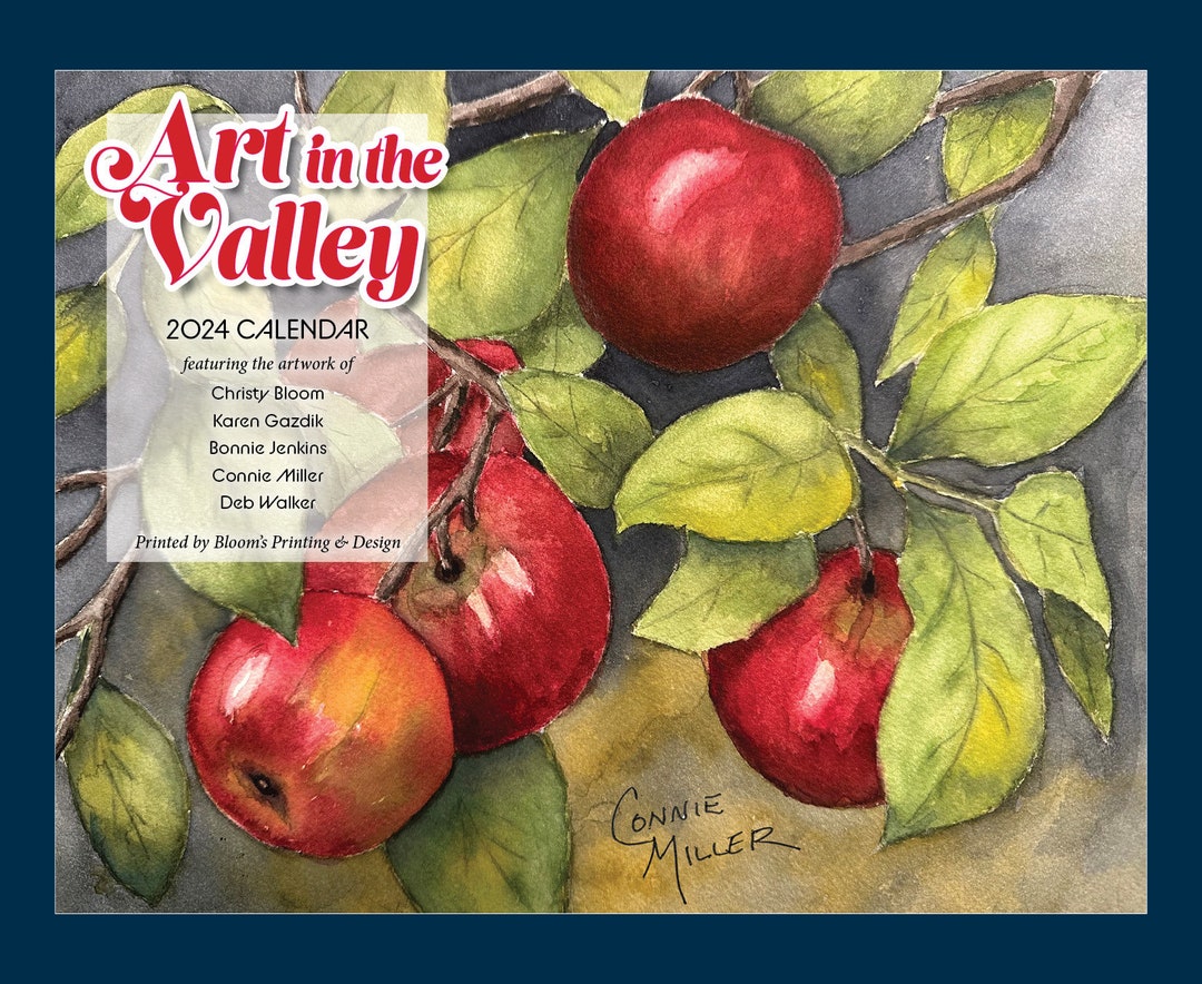 2024 Art in the Valley Calendar - Etsy