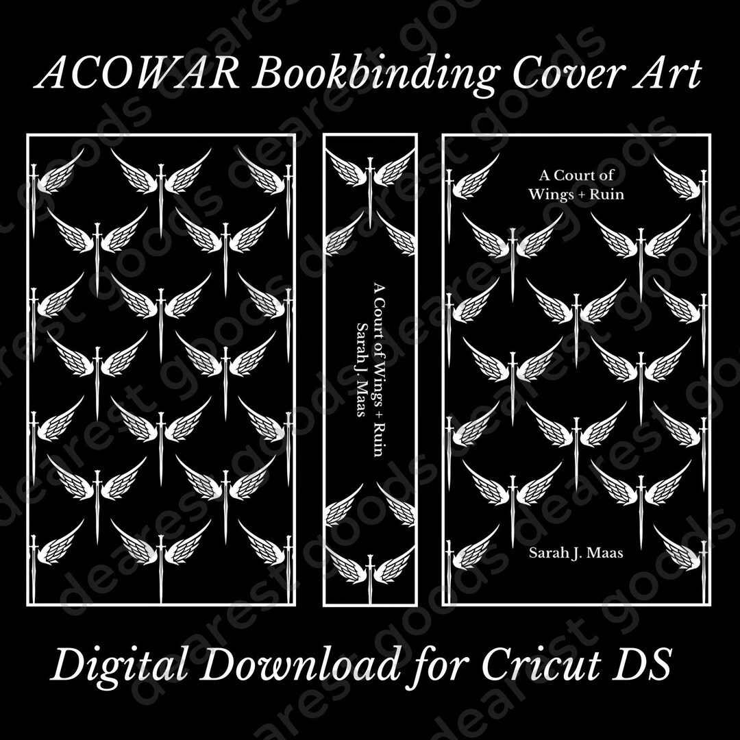 ACOWAR Cover Art Cricut Design Space Digital Download PNG. Penguin ...