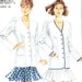 Misses Skirt and Top Sewing Pattern, Simplicity New Look 6456 Size 6 8 ...