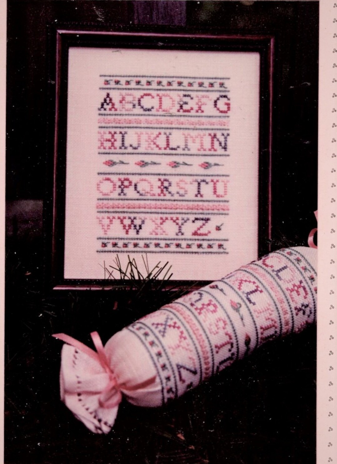 Rosebud Needleroll and Mini Sampler Counted Cross Stitch Pattern by ...