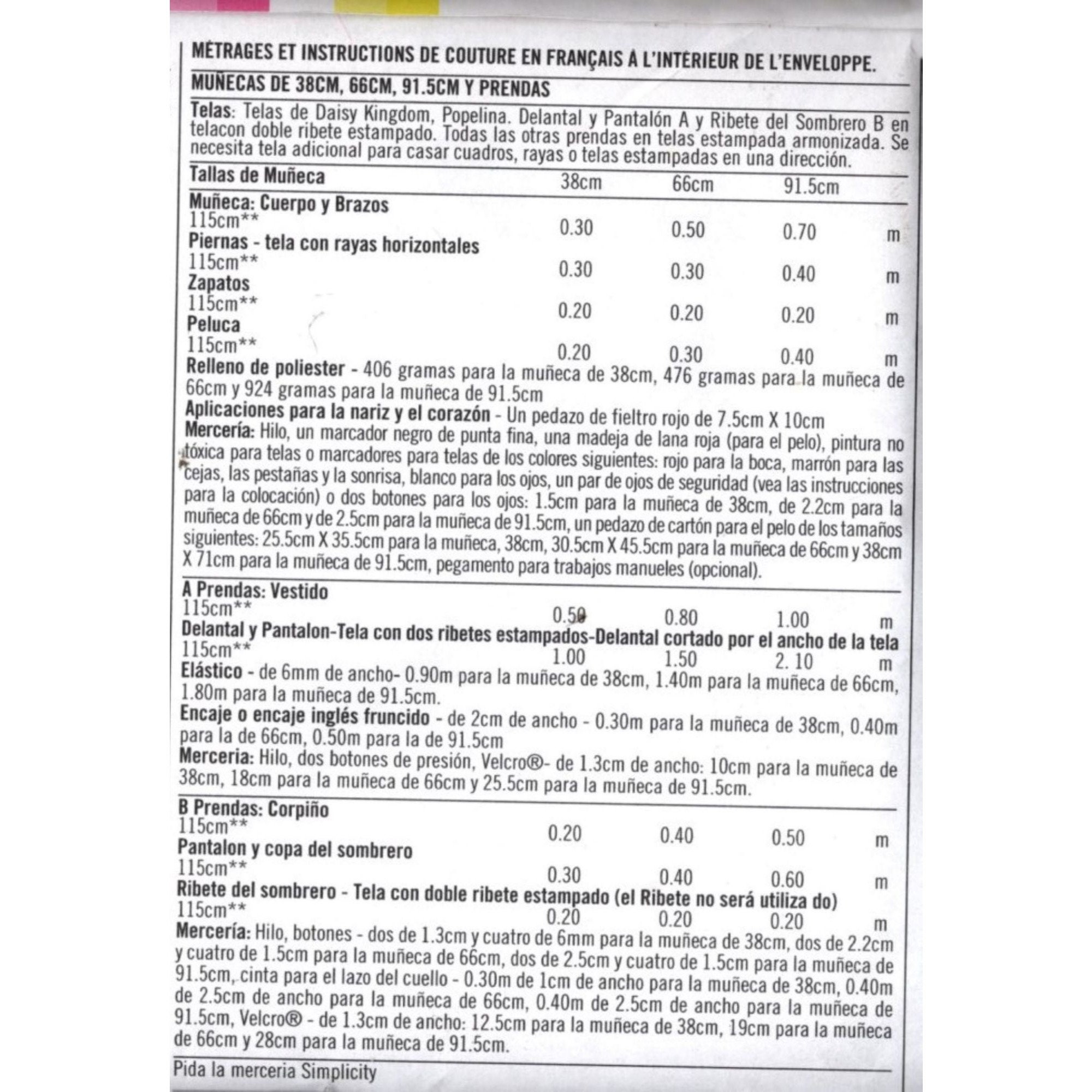 15 26 and 36 Raggedy Ann and Andy Doll and Cloths Sewing Pattern ...