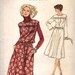 Misses 1946 Retro Reproduction Dress Sewing Pattern, Butterick 5281 ...