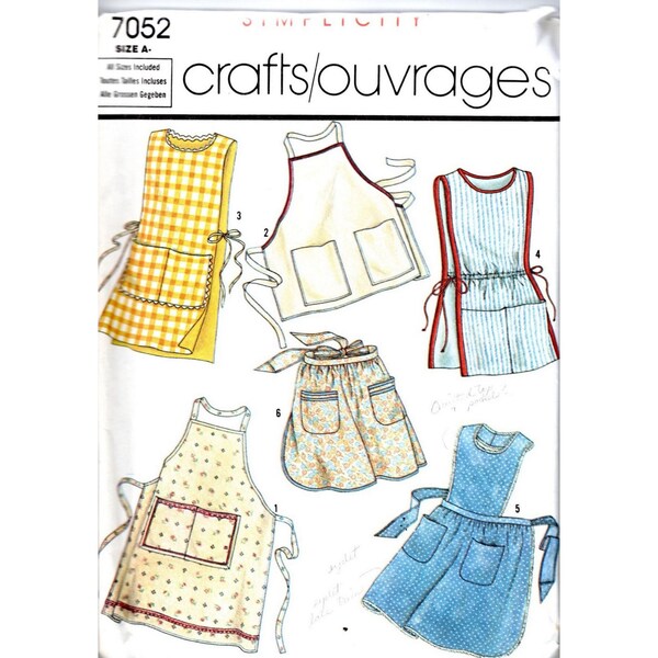 Large Bust Apron - Etsy