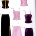 Misses Skirt and Top Sewing Pattern, Simplicity New Look 6456 Size 6 8 ...
