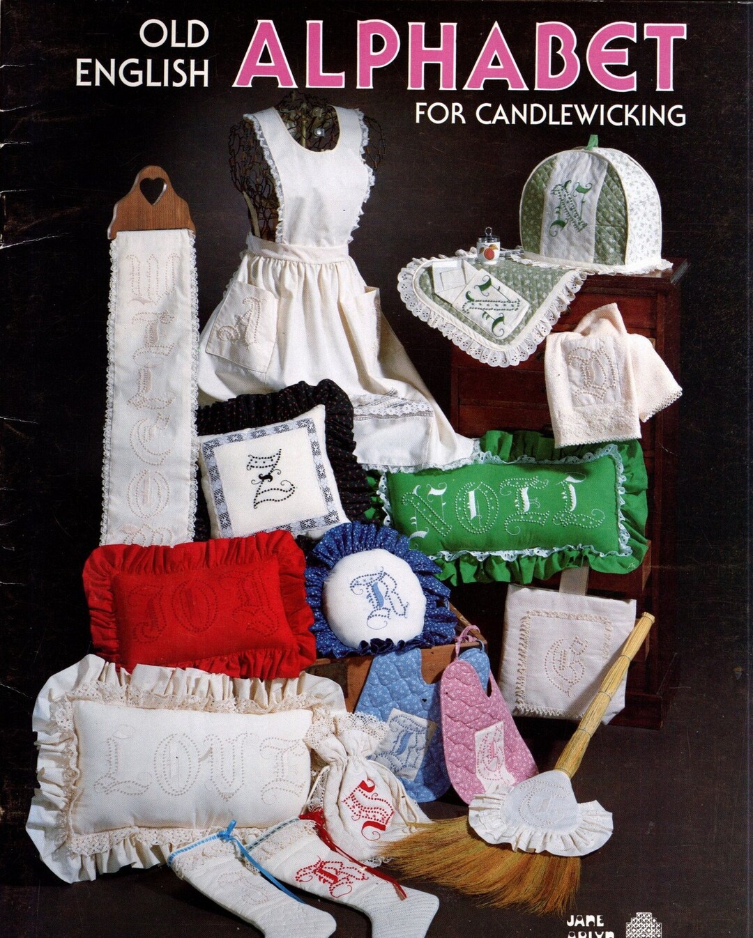 Old English Alphabet for Candlewicking Embroidery Stitching - Etsy