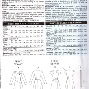 Misses 1946 Retro Reproduction Dress Sewing Pattern, Butterick 5281 ...