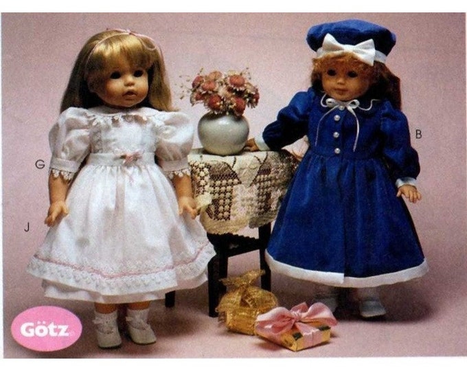 18" Back to School Doll Clothes Sewing Pattern, Cheerleader, Jumper ...