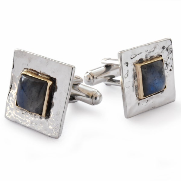 Gemstone Cufflinks - Etsy