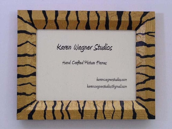Tiger Picture Frame | Etsy