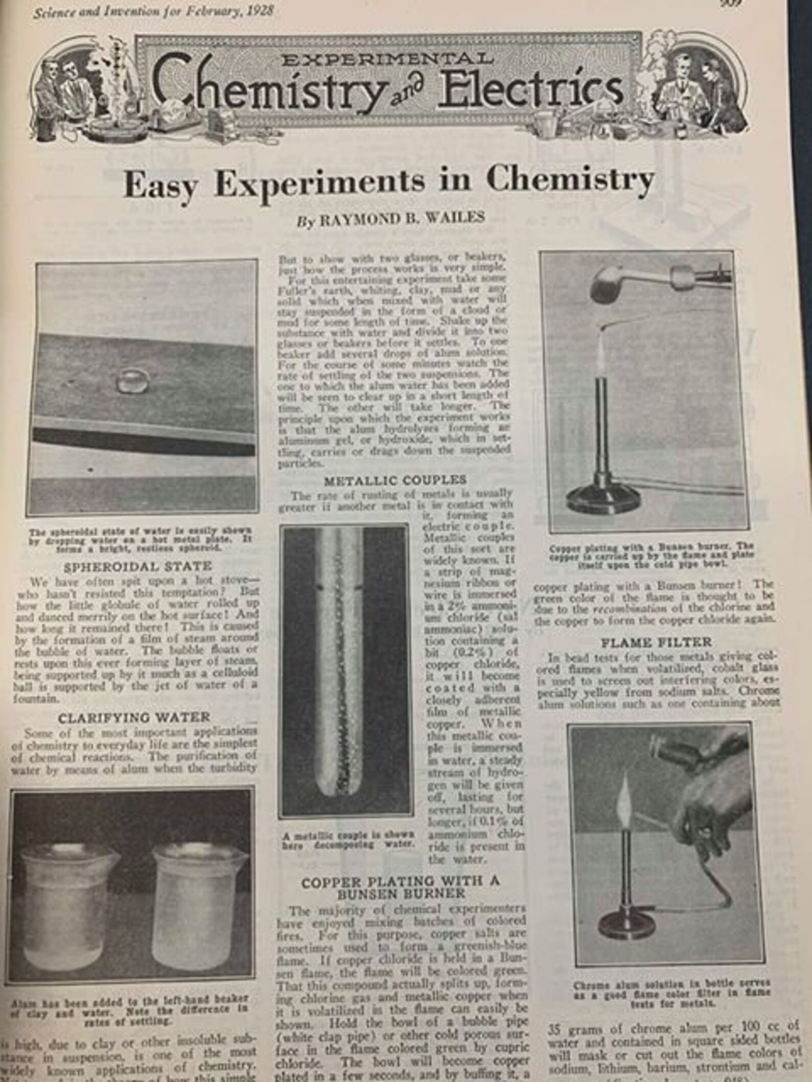 Science and Invention February 1928 - Etsy