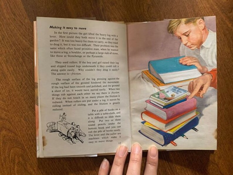 A Ladybird Junior Science Book: Levers Pulleys and Engines - Etsy